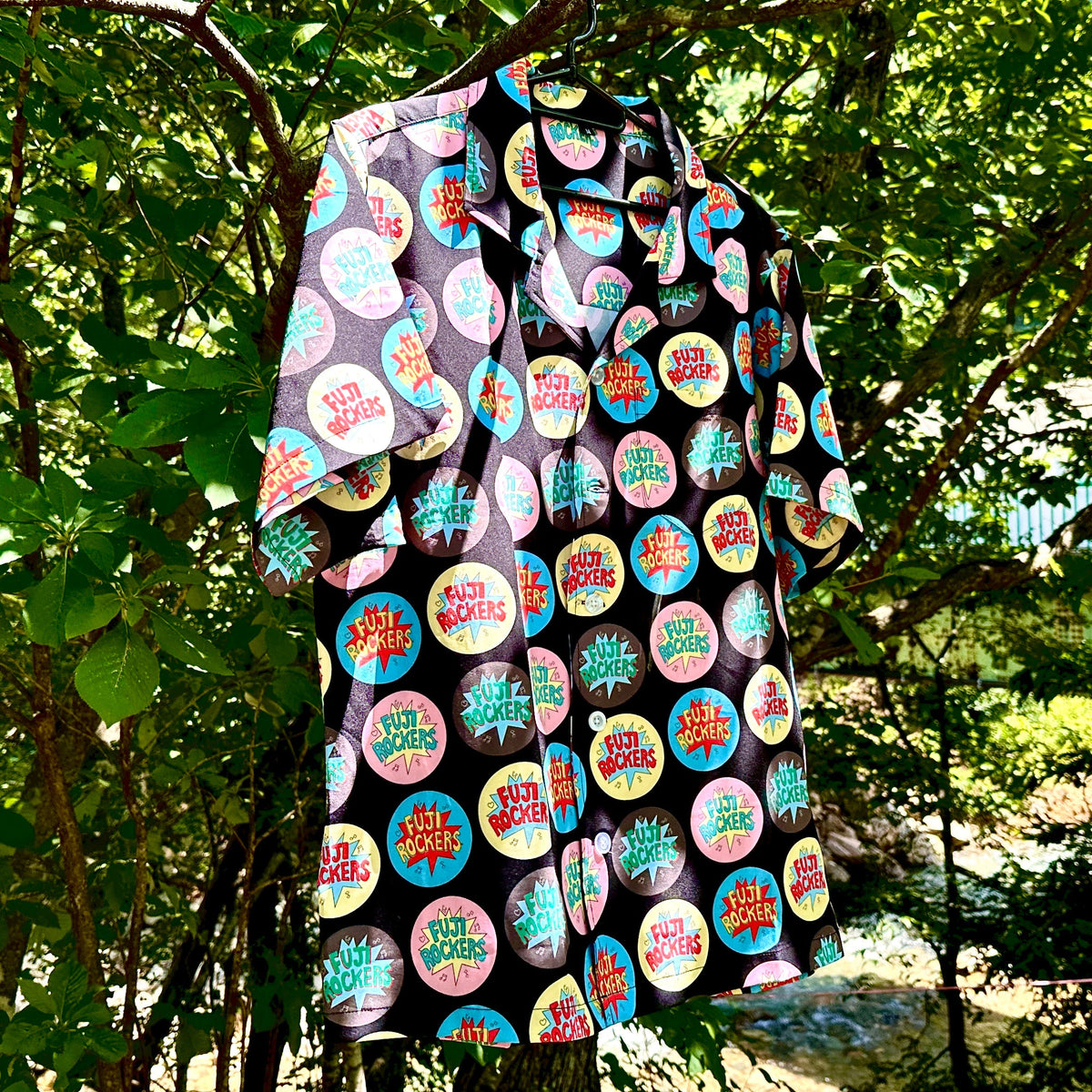 【完全受注生産】FUJIROCKERS ALOHA SHIRT (BLACK) – fujirockers web store